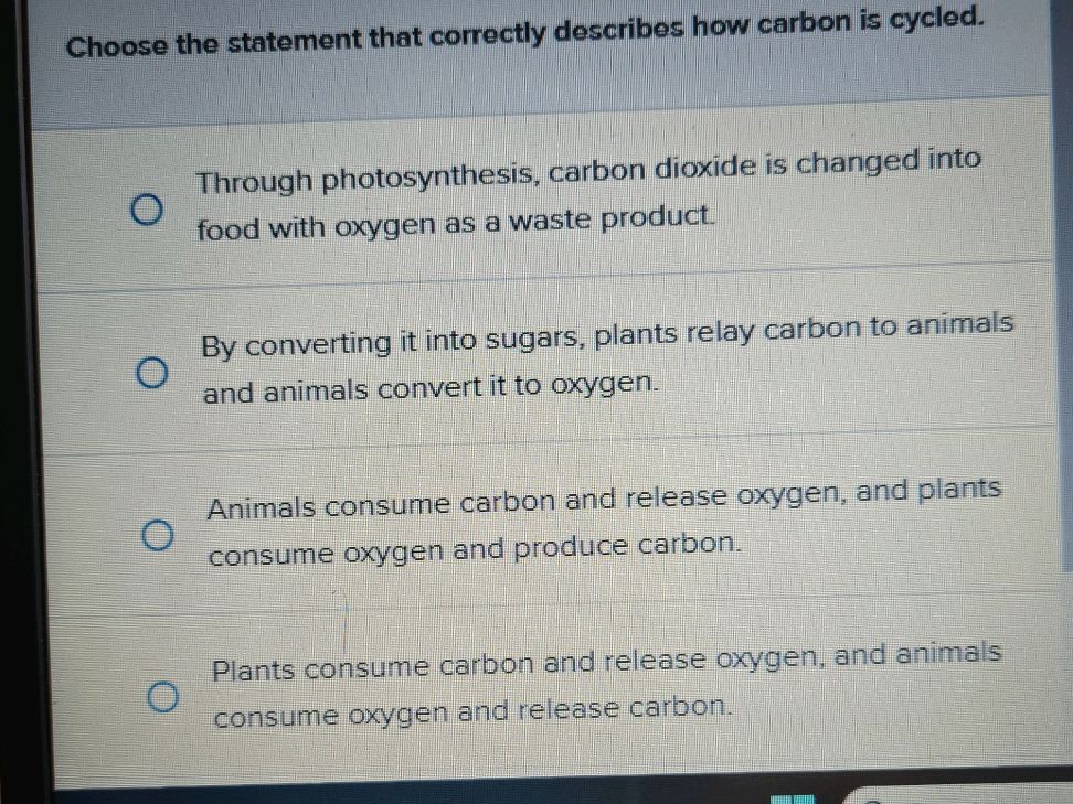 Choose the statement that correctly | StudyX