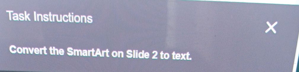 Convert SmartArt to Text | StudyX
