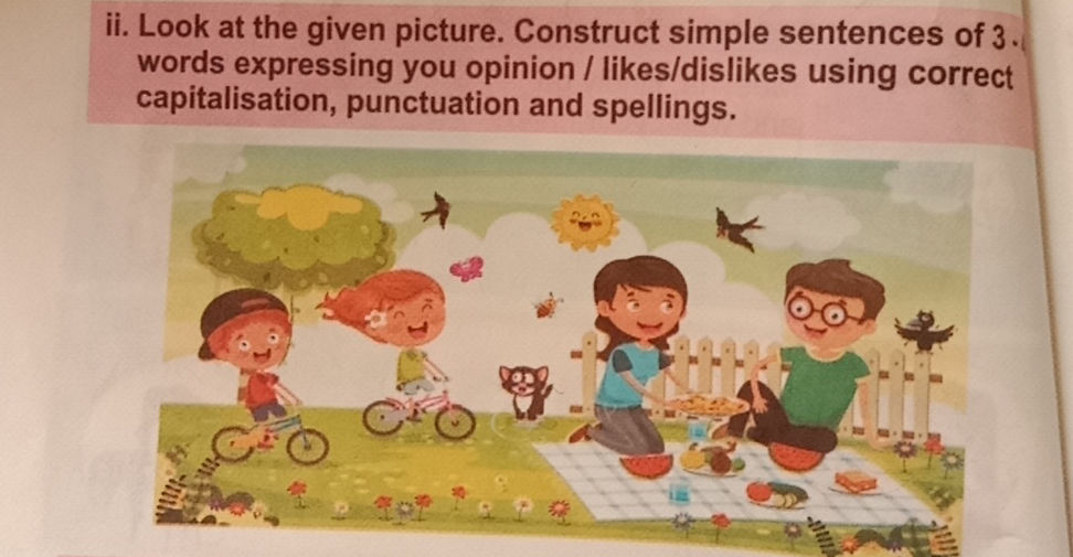 ii. Look at the given picture. Construct | StudyX