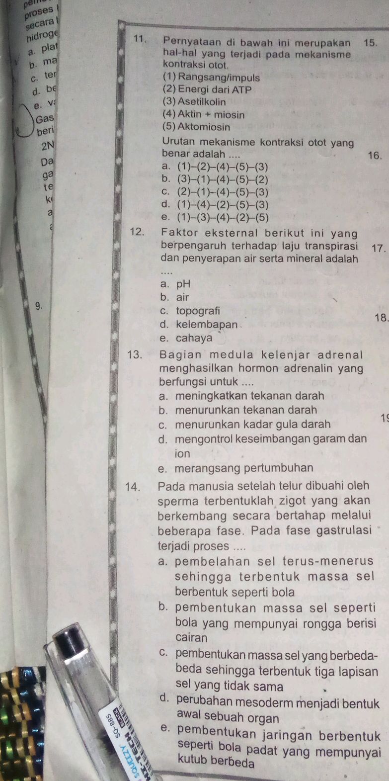11. Pernyataan di bawah ini merupakan | StudyX