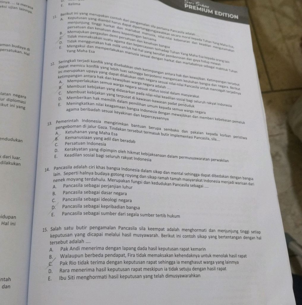 11. Berikut ini yang merupakan contoh dari | StudyX