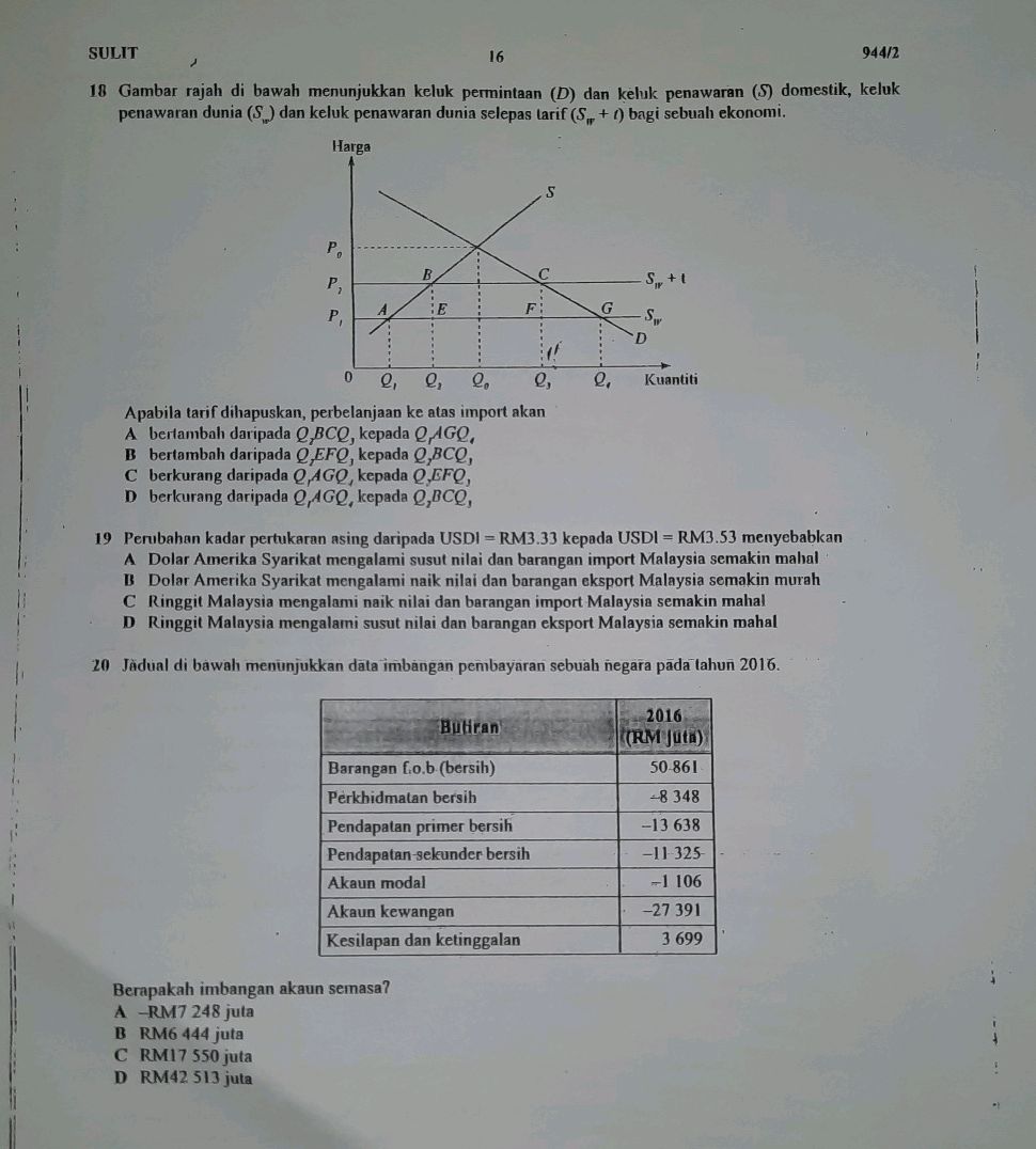 18. Gambar rajah di bawah menunjukkan keluk | StudyX