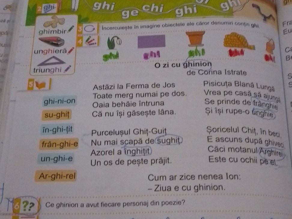 Ce ghinion a avut fiecare personaj din | StudyX