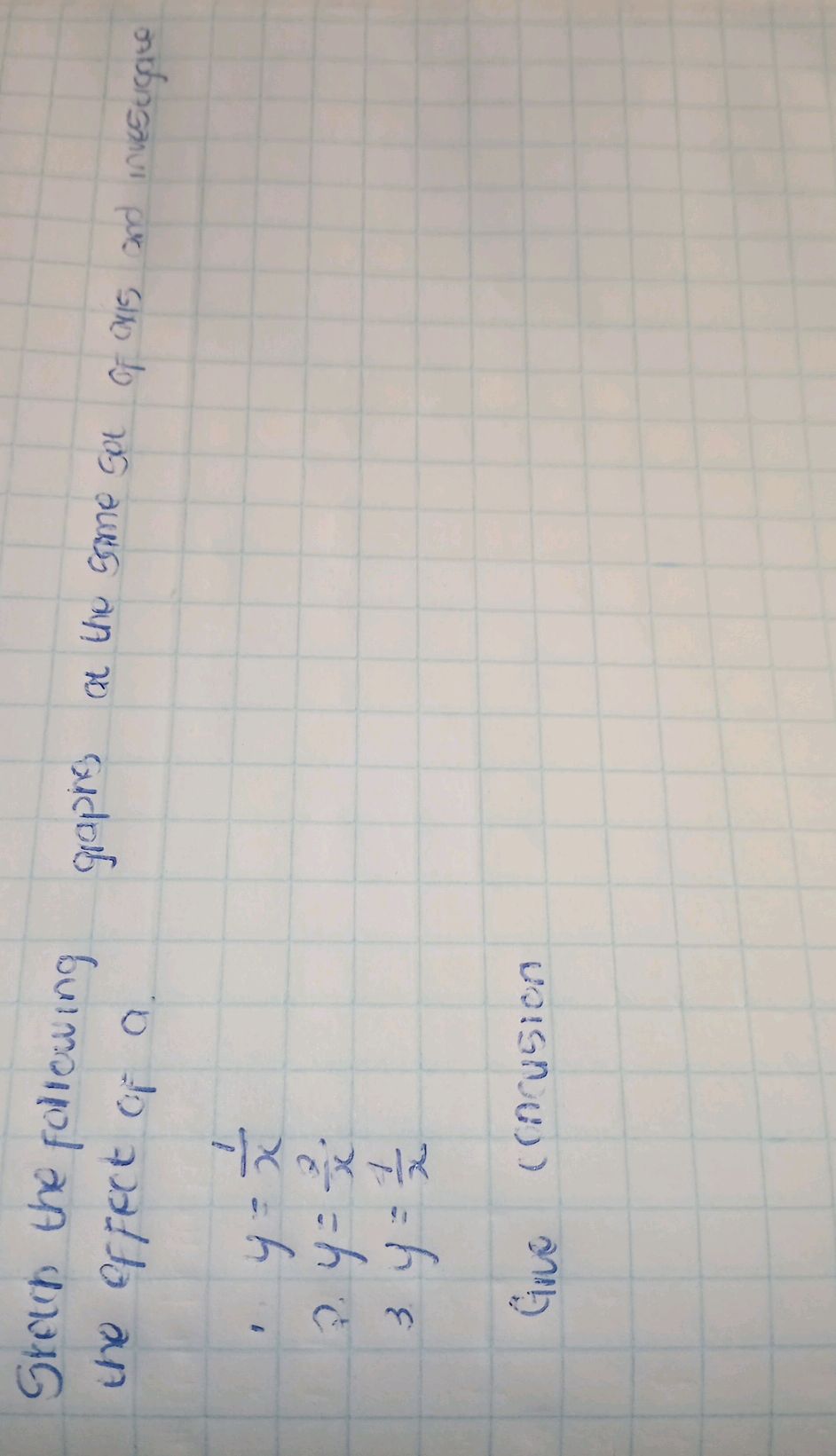 Group the following graphs at the same set | StudyX