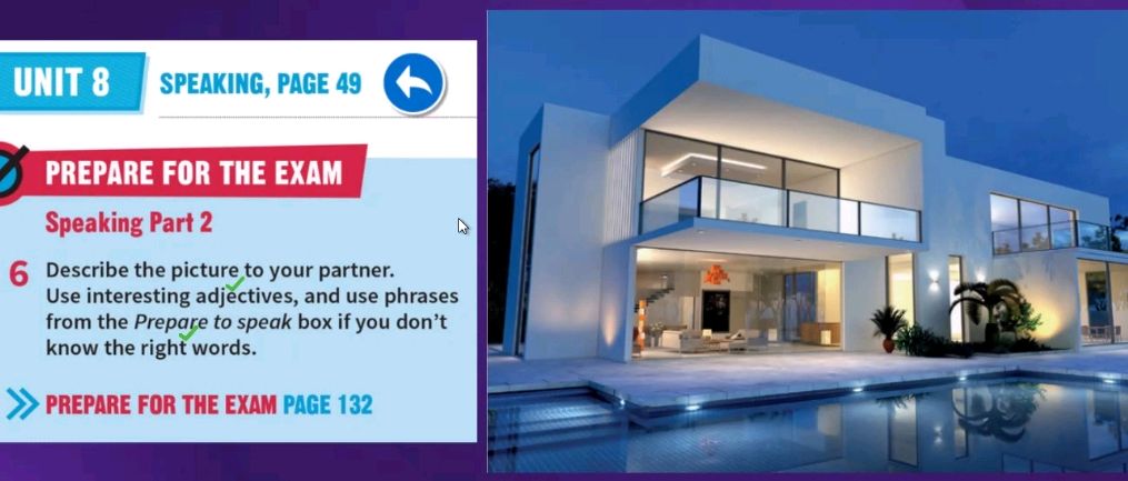 6 Describe the picture to your partner. Use | StudyX