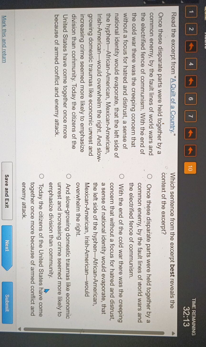 Which sentence from the excerpt best reveals | StudyX