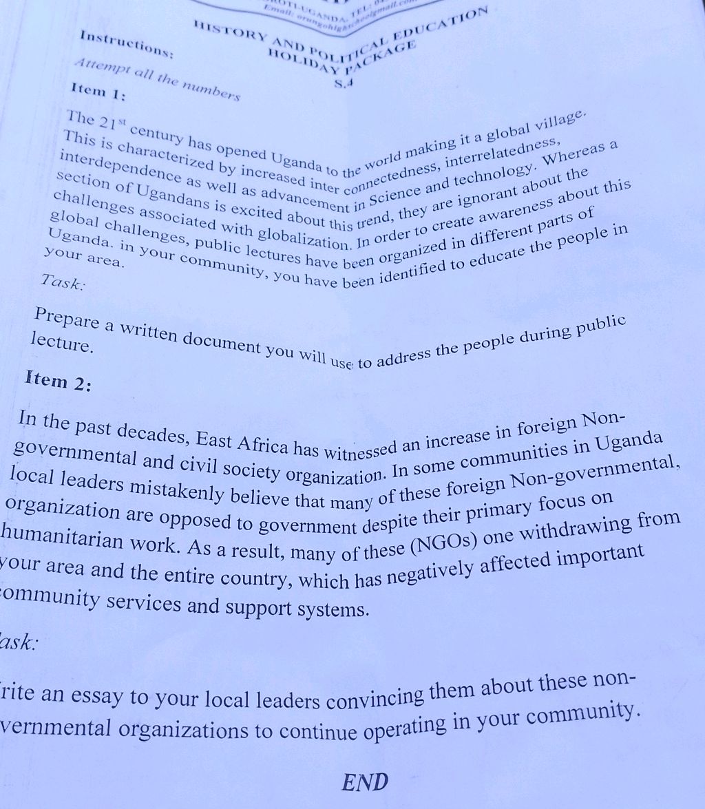 Instructions: Attempt all the numbers Item | StudyX