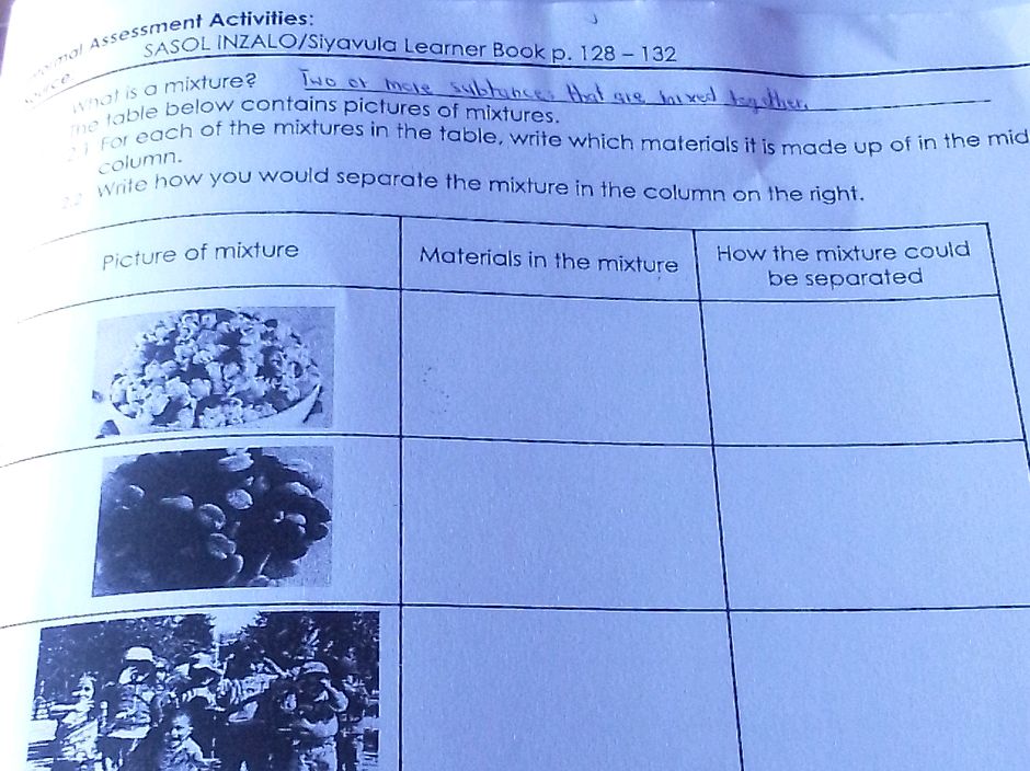 What is a mixture? Two or more substances | StudyX
