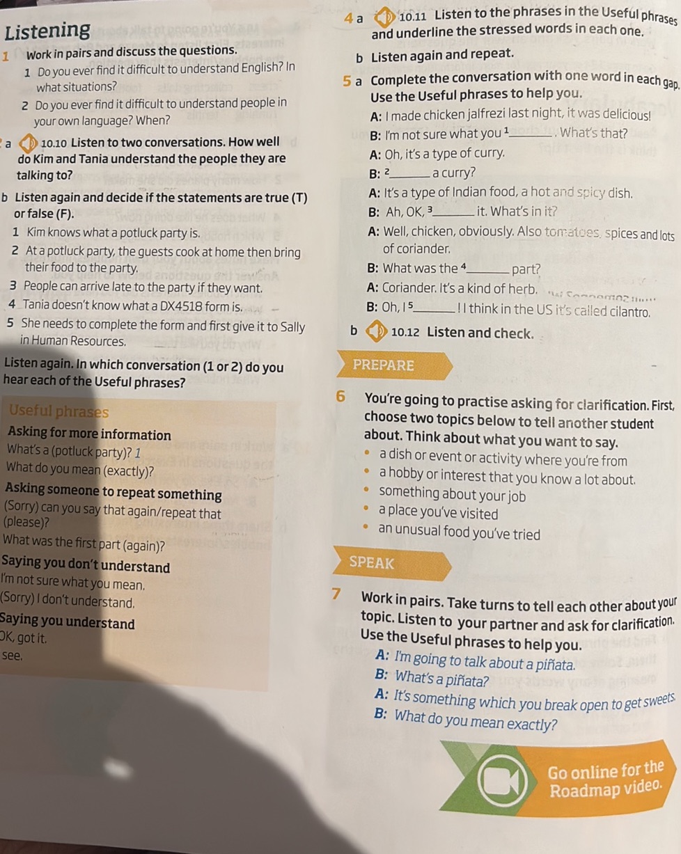 1 Work in pairs and discuss the questions. 1 | StudyX