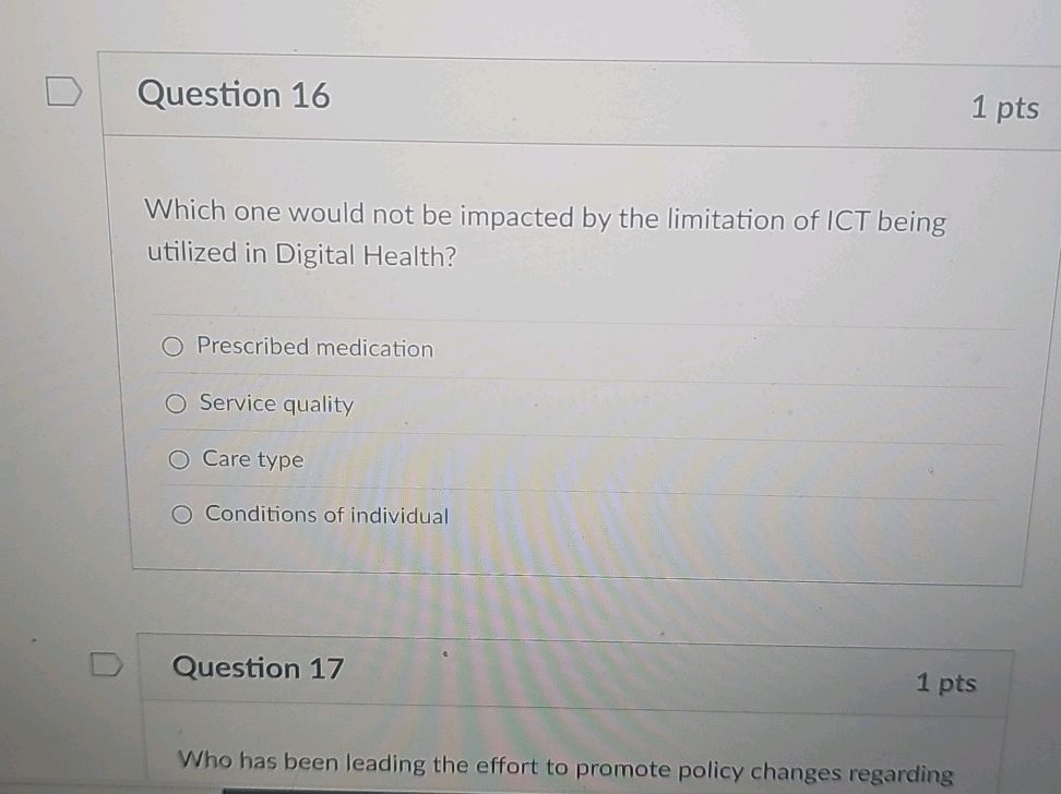 Which one would not be impacted by the | StudyX