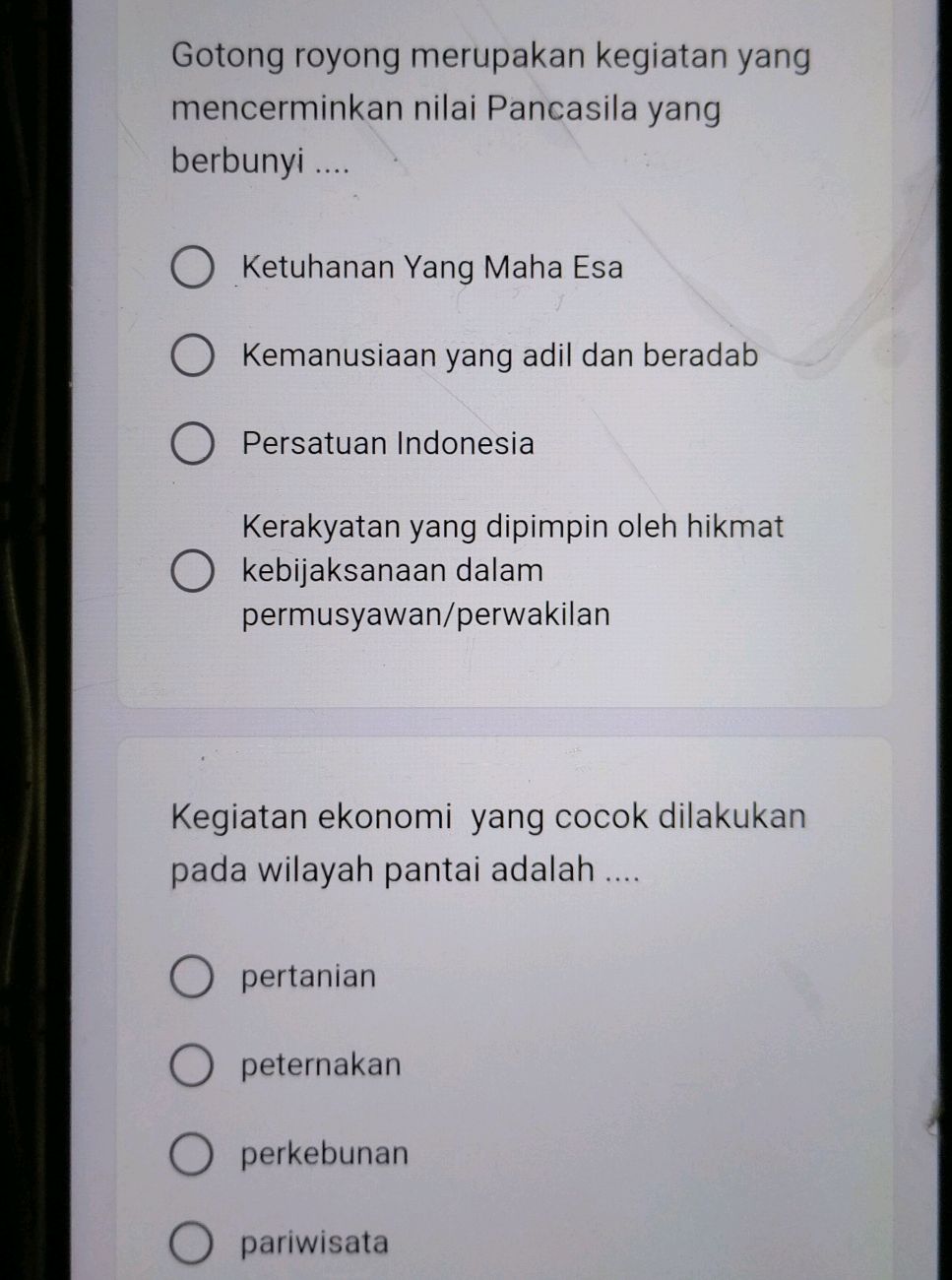 Gotong royong merupakan kegiatan yang | StudyX