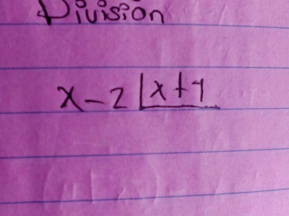 Polynomial Division: Divide x+1 by x-2 | StudyX