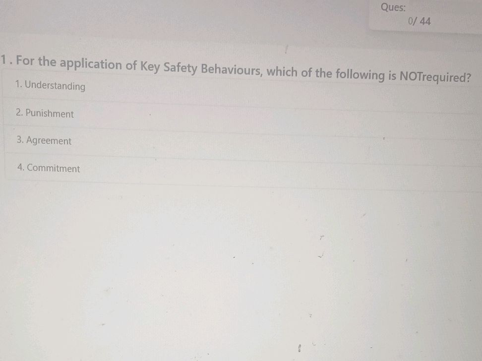 1. For the application of Key Safety | StudyX