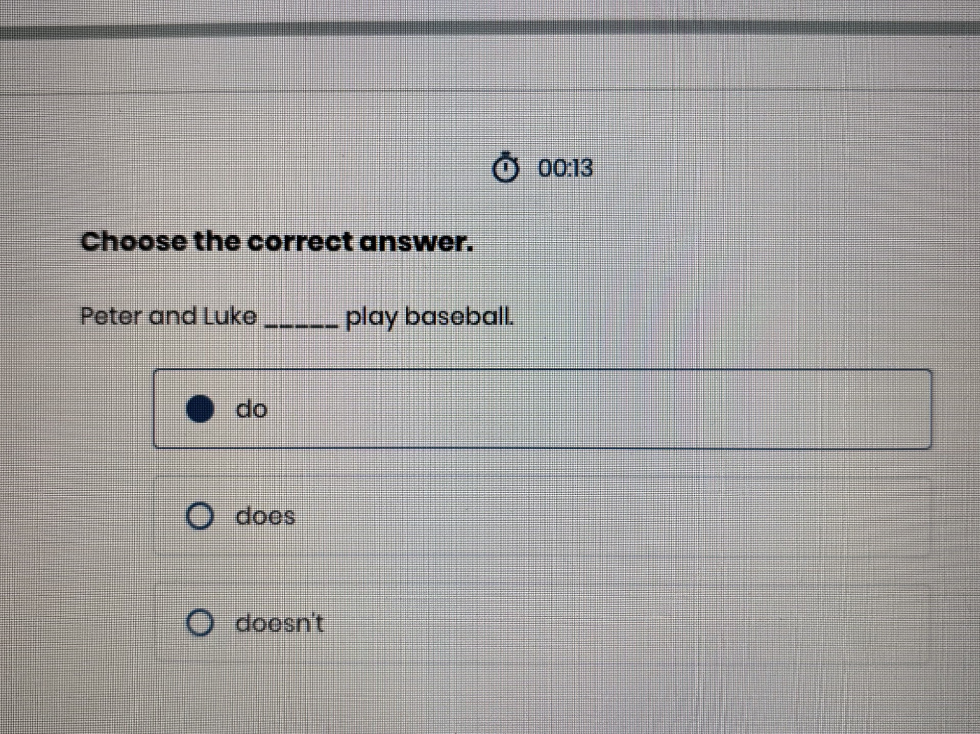 Choose the correct answer. Peter and Luke | StudyX