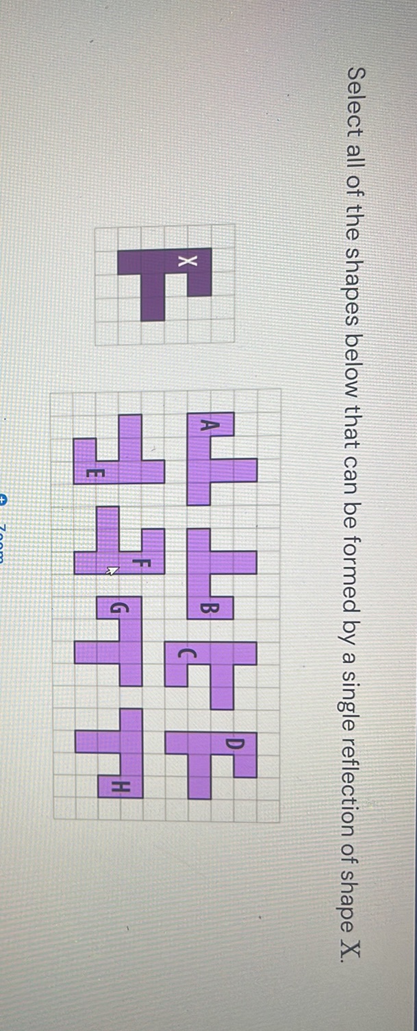 Select all of the shapes below that can be | StudyX