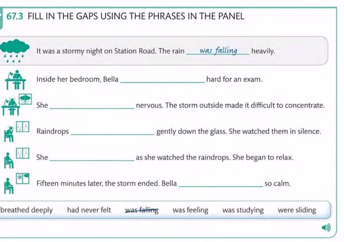 67.3 FILL IN THE GAPS USING THE PHRASES IN | StudyX
