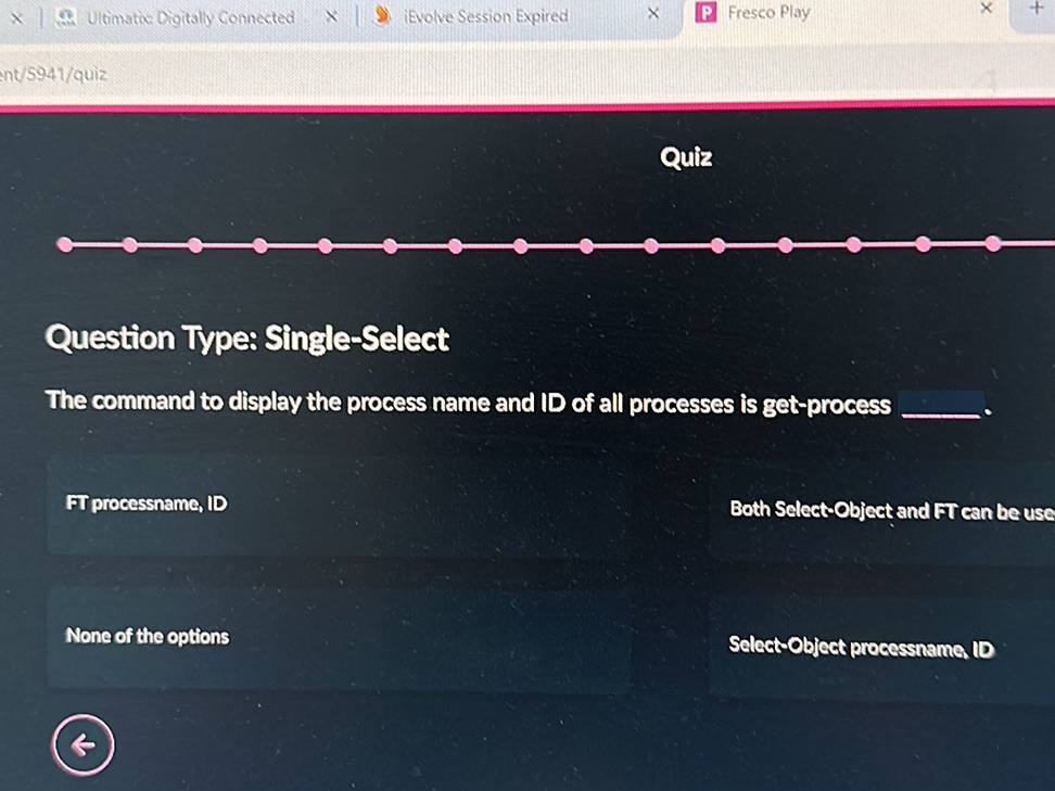 The command to display the process name and | StudyX