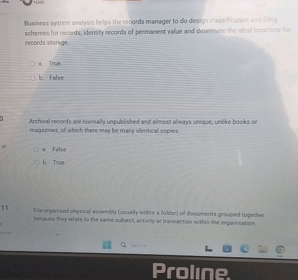 Business system analysis helps the records | StudyX