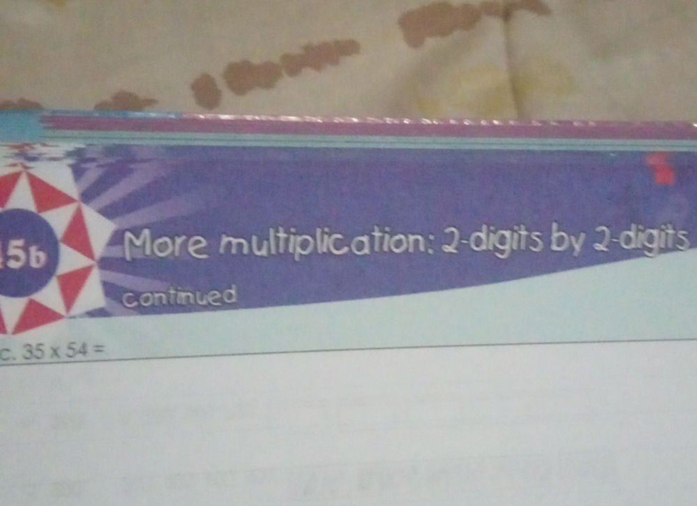 Multiplication: 35 times 54 | StudyX