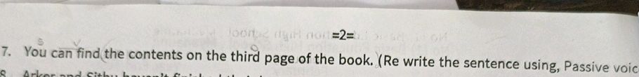7. You can find the contents on the third | StudyX