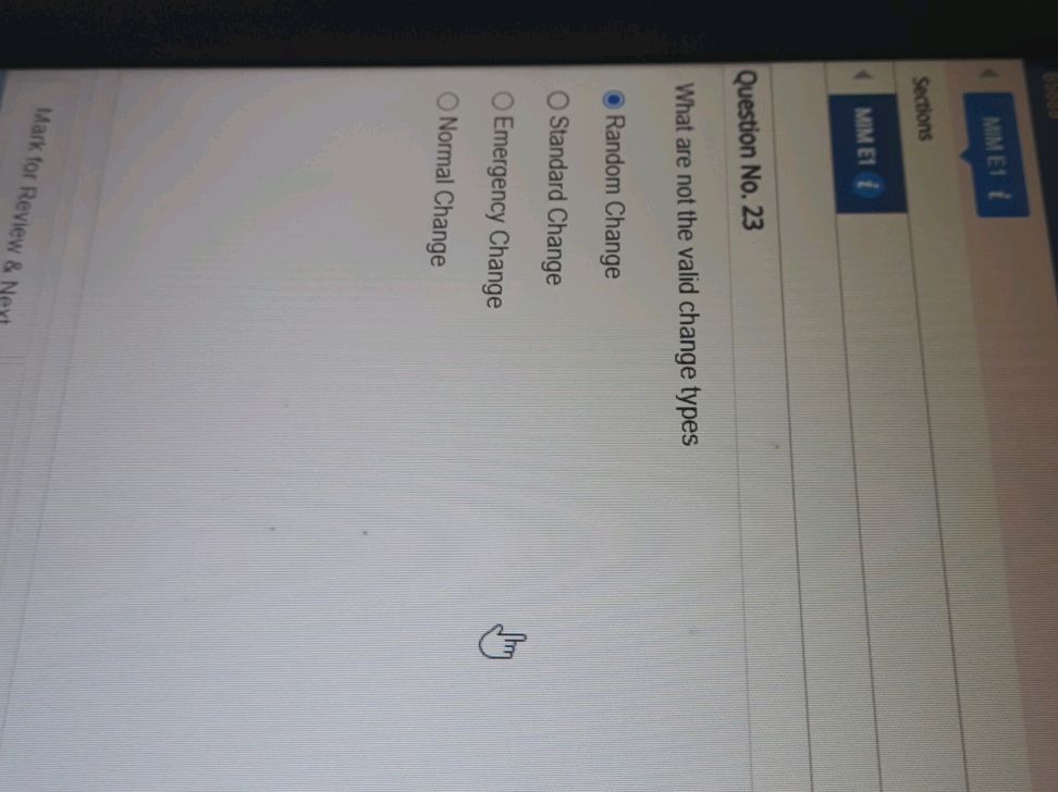 Question No. 23 What are not the valid | StudyX