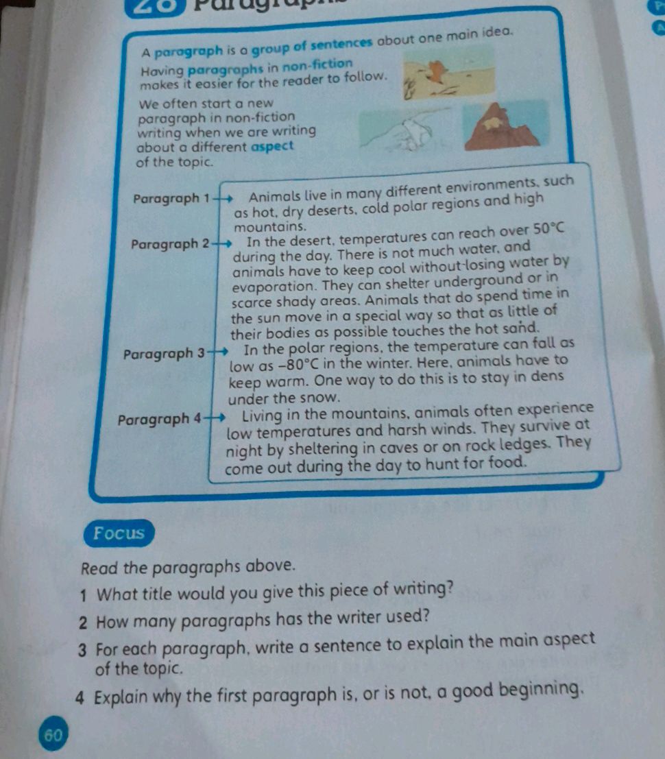 Read the paragraphs above. 1 What title | StudyX