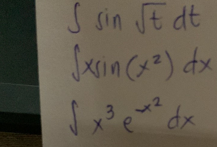$ {t} \ dt$ $ x (x^2) \ dx$ $ x^3 | StudyX