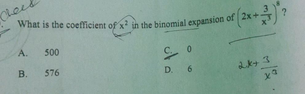 What is the coefficient of $x^2$ in the | StudyX