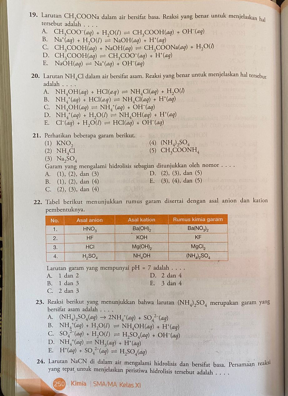 19. Larutan $\mathrm{CH}_{3} | StudyX