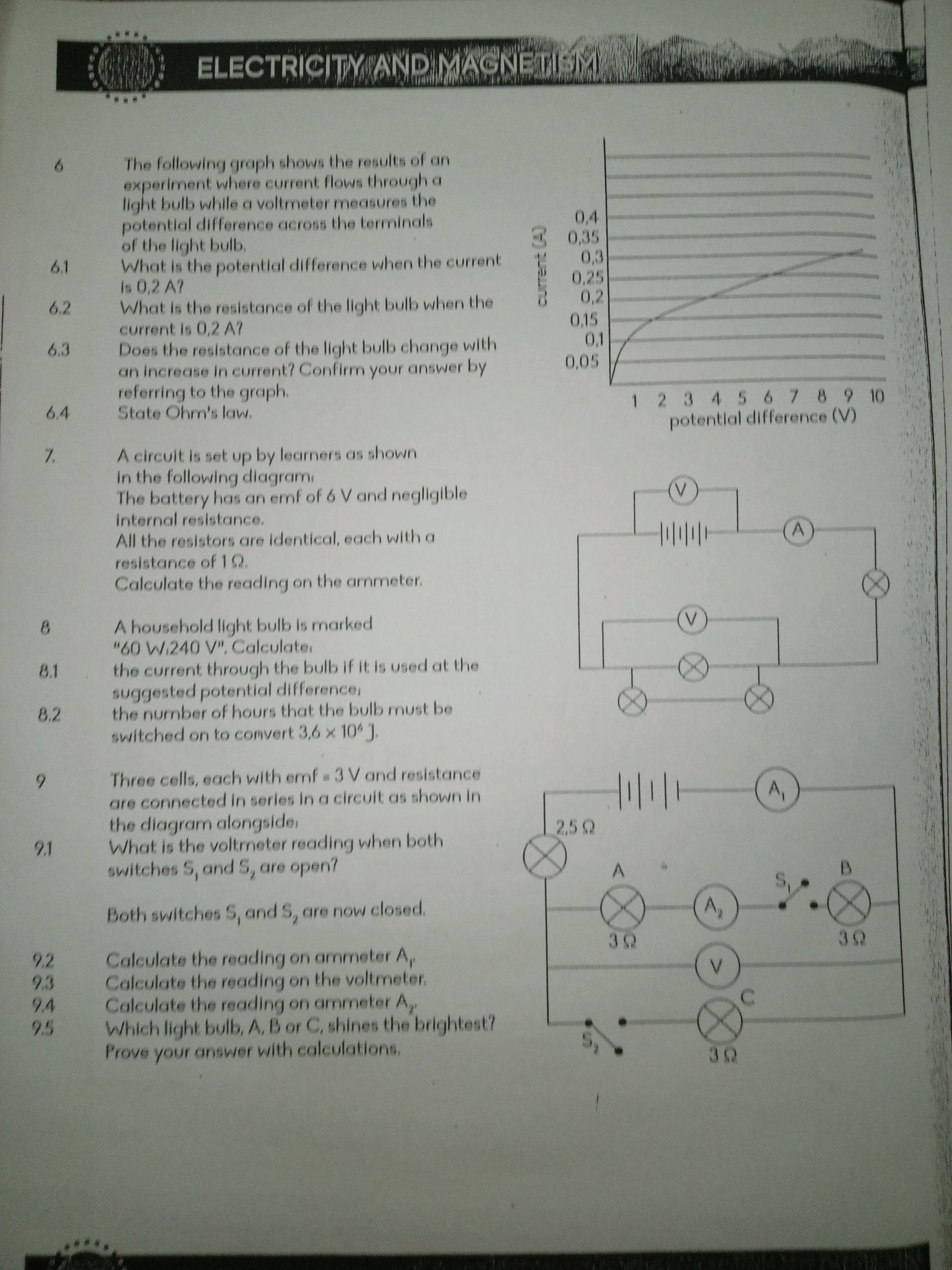 6. The following graph shows the results of | StudyX