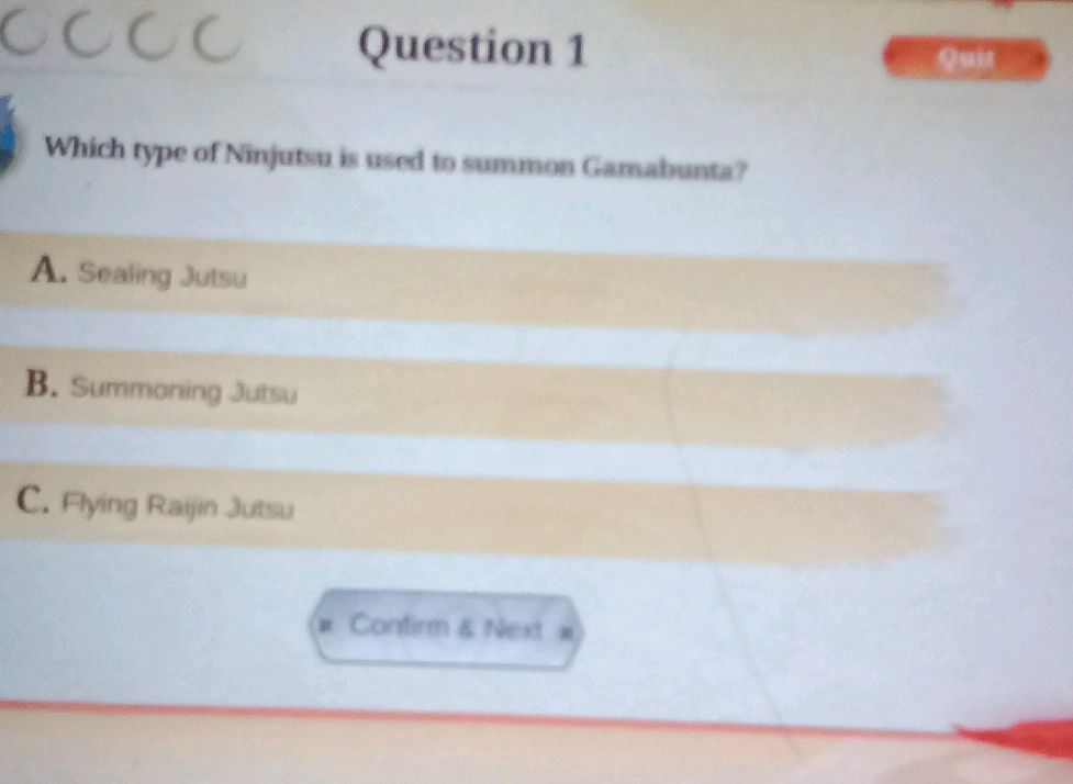 Which type of Ninjutsu is used to summon | StudyX