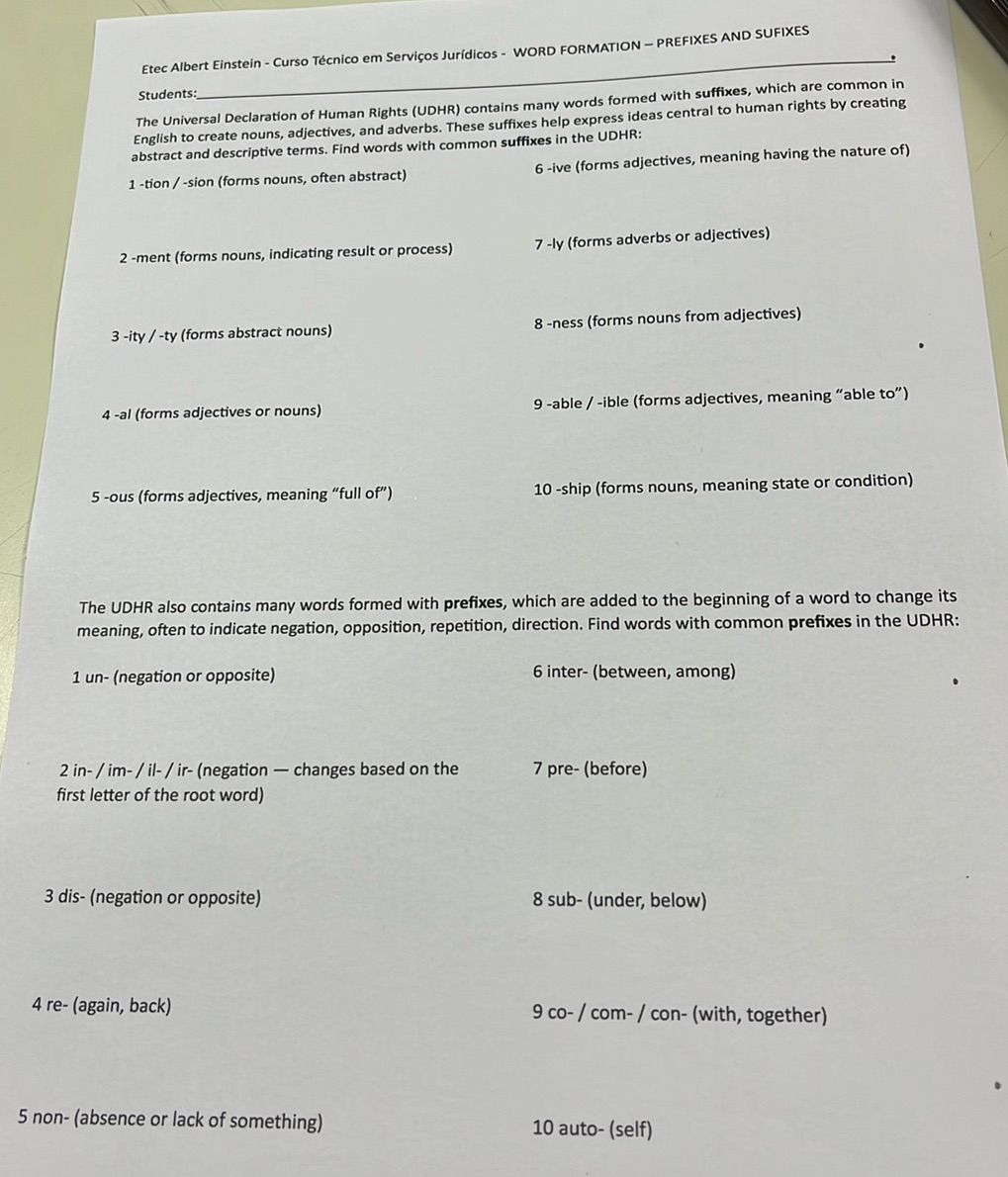 The Universal Declaration of Human Rights | StudyX