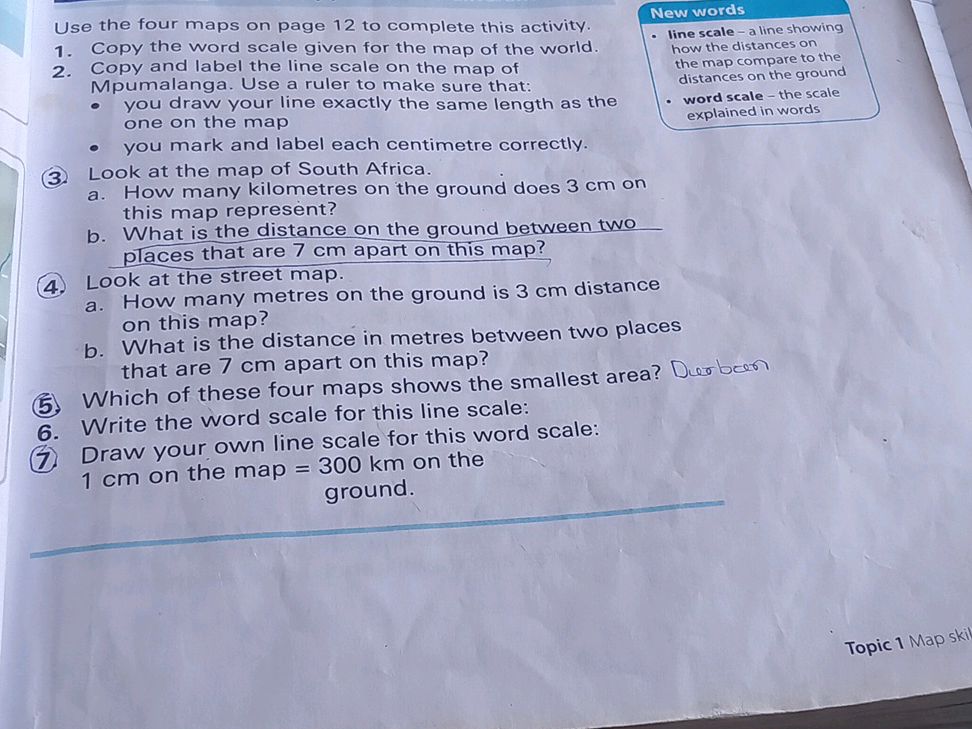 Use the four maps on page 12 to complete | StudyX