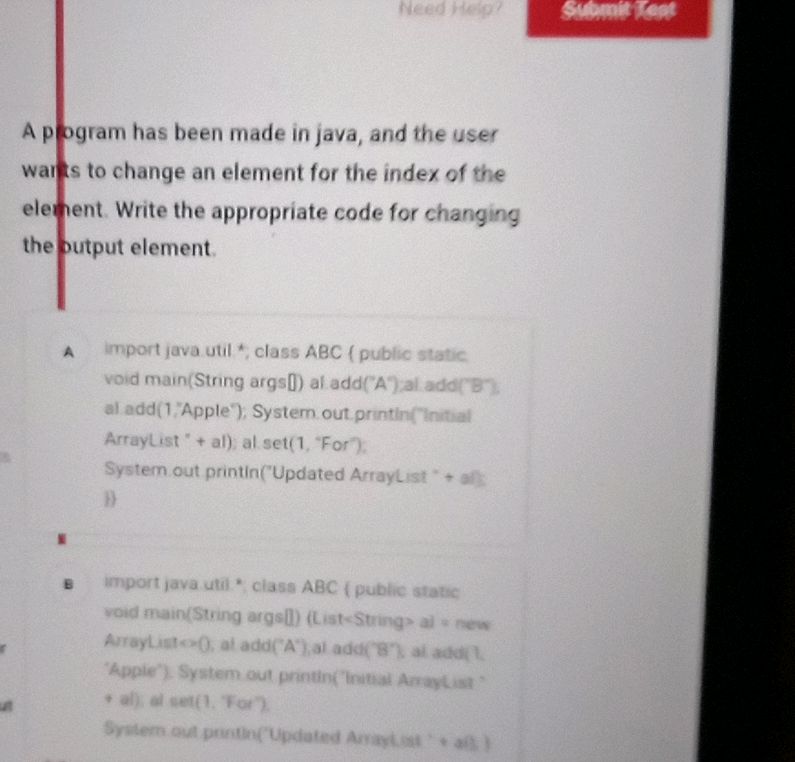 A program has been made in java, and the | StudyX