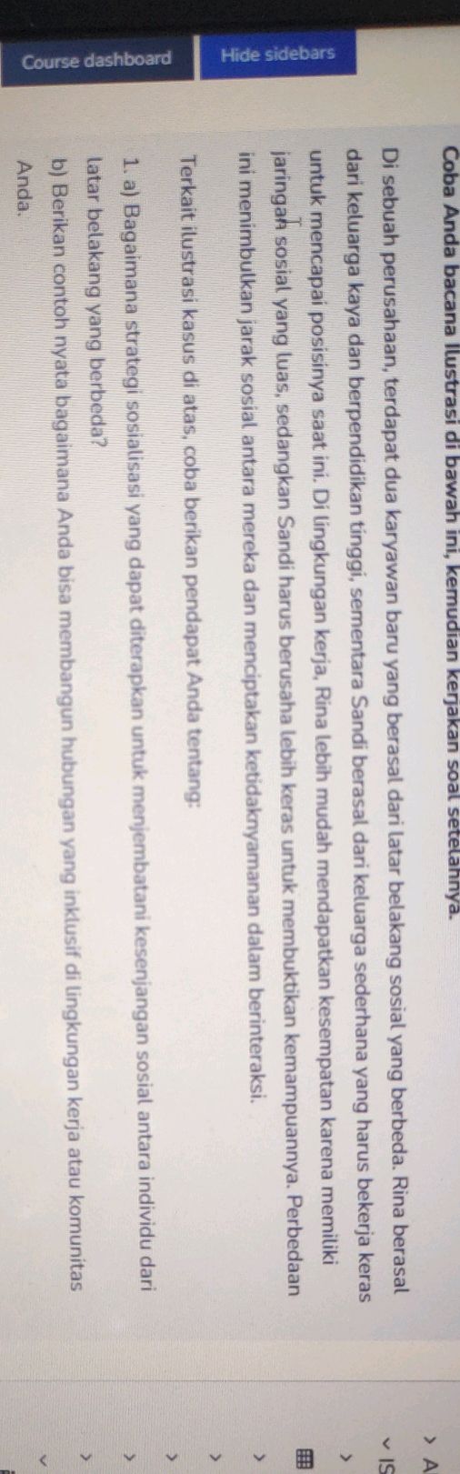 Coba Anda bacana Ilustrasi di bawah ini, | StudyX