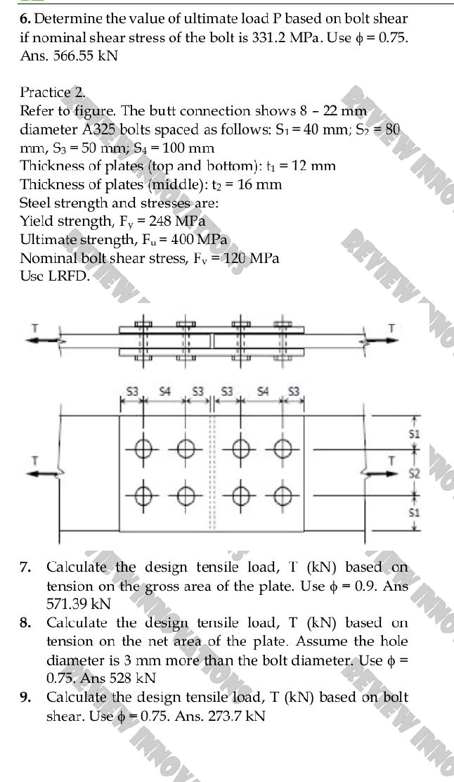 6. Determine the value of ultimate load P | StudyX