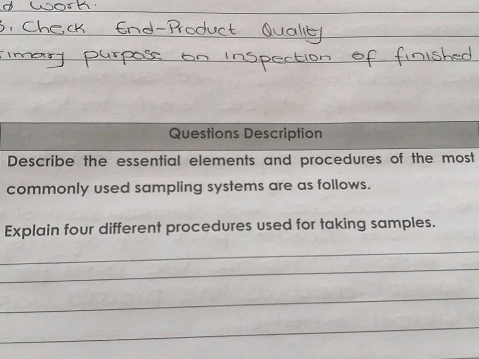 Describe the essential elements and | StudyX