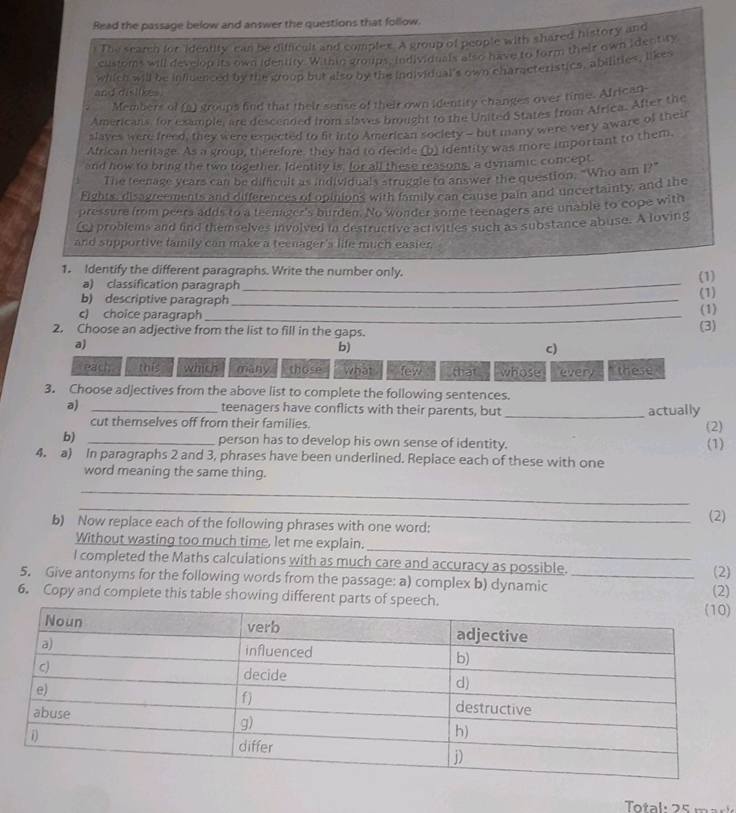 Read the passage below and answer the | StudyX