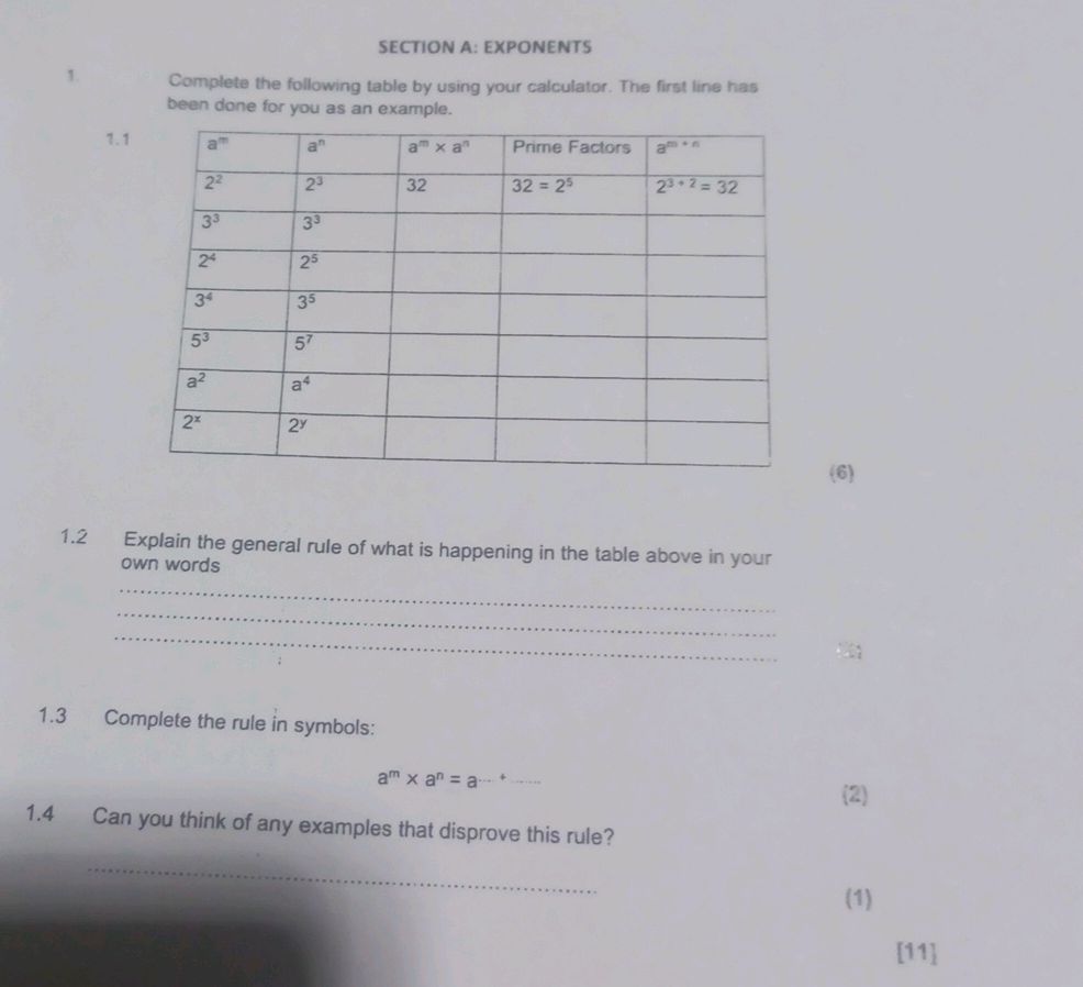 Complete the following table by using your | StudyX