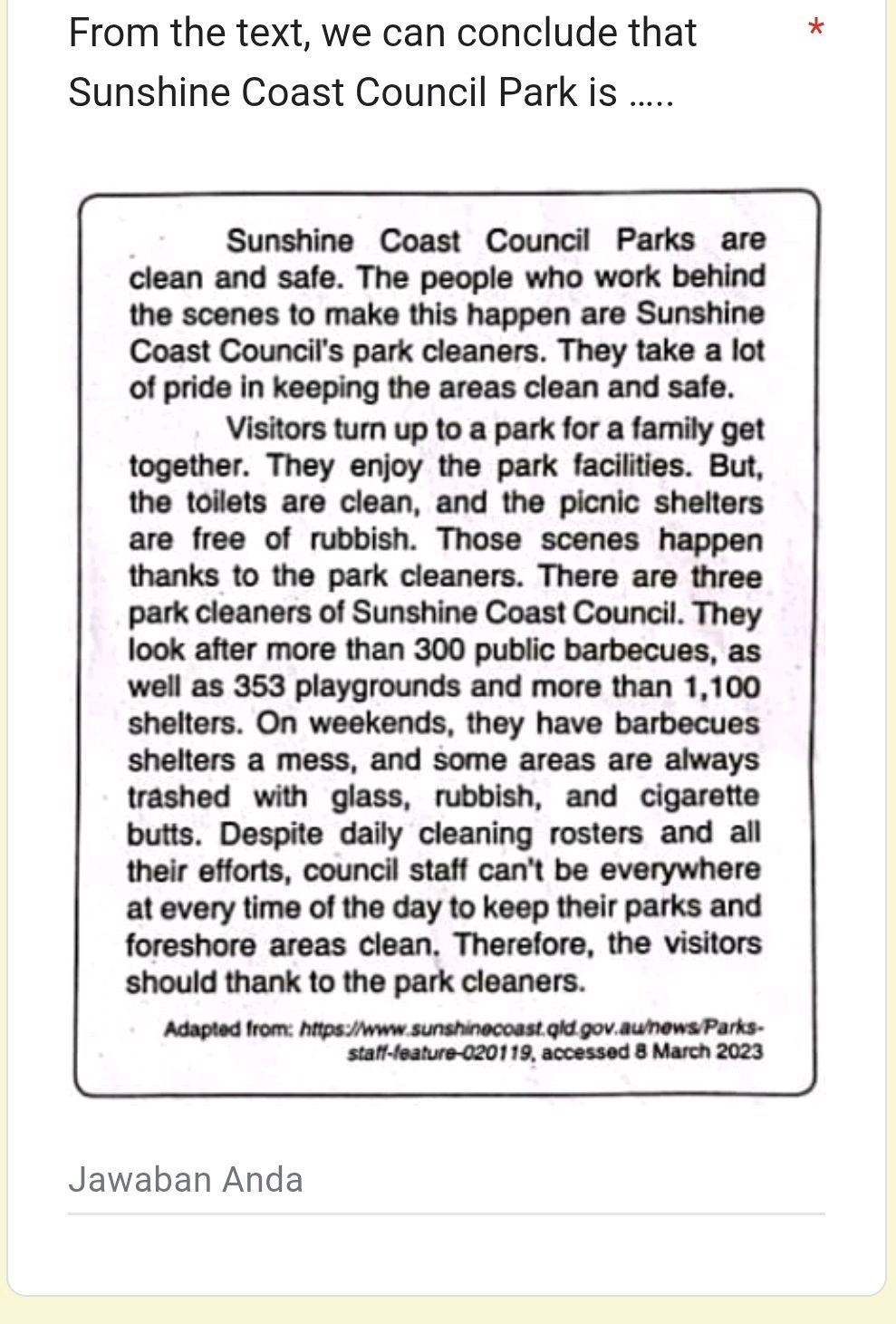 From the text, we can conclude that Sunshine | StudyX