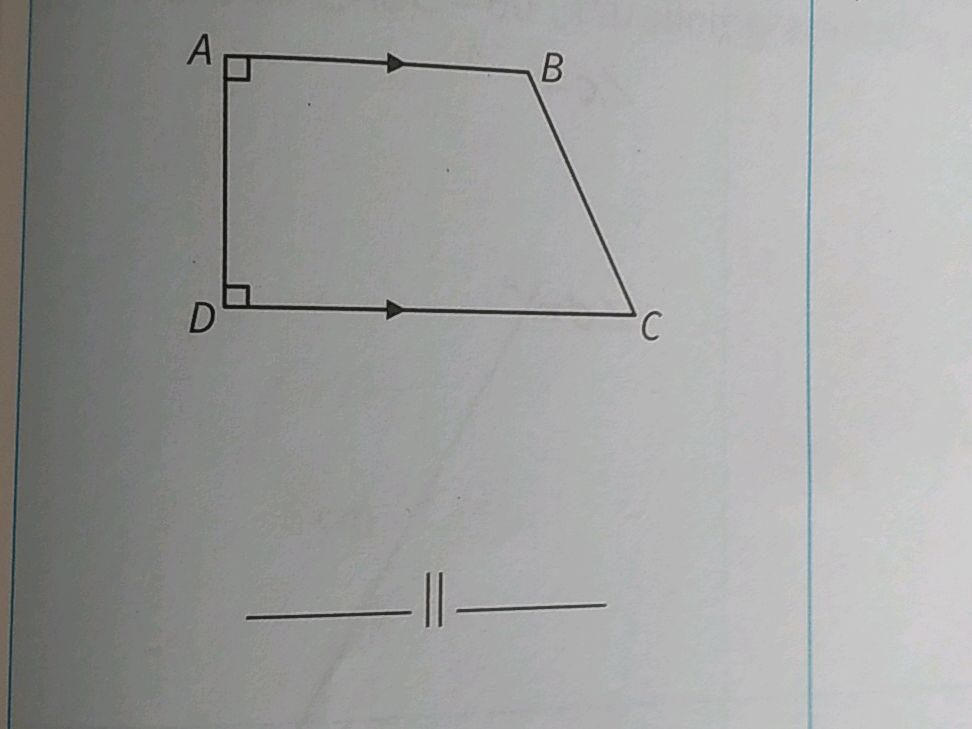 The image shows a quadrilateral ABCD with | StudyX