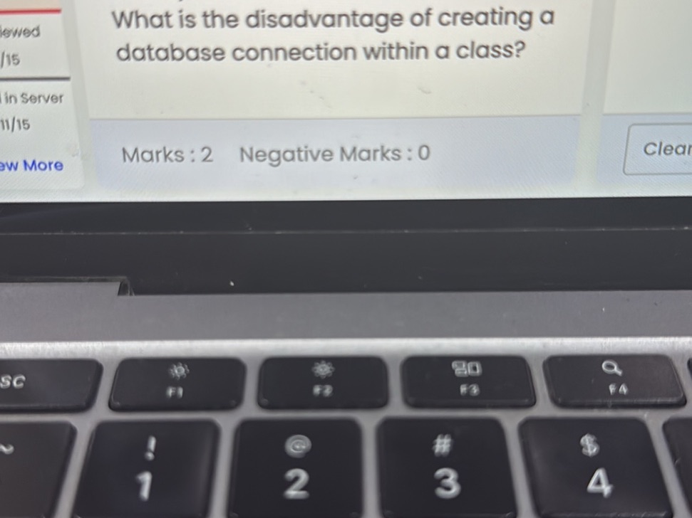 What is the disadvantage of creating a | StudyX