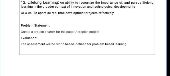 Problem Statement: Create a project charter | StudyX