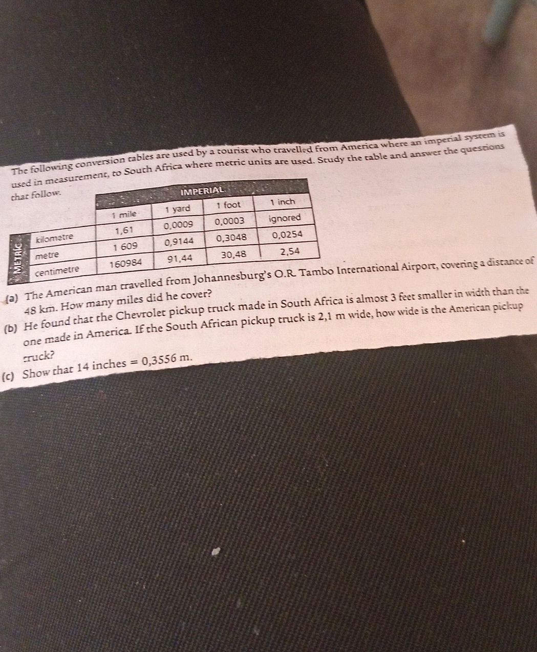 The following conversion tables are used by | StudyX