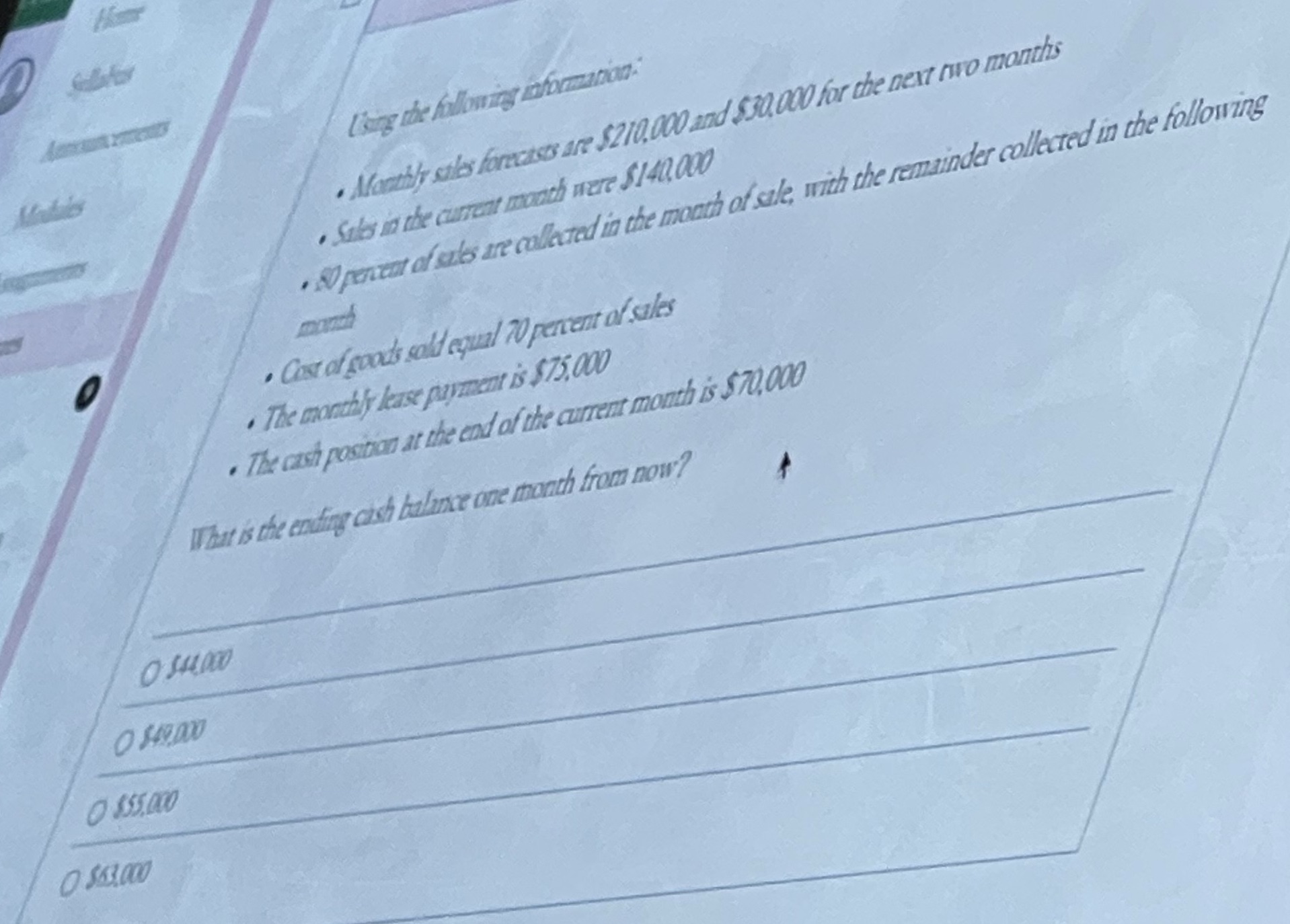 Using the following information: * | StudyX