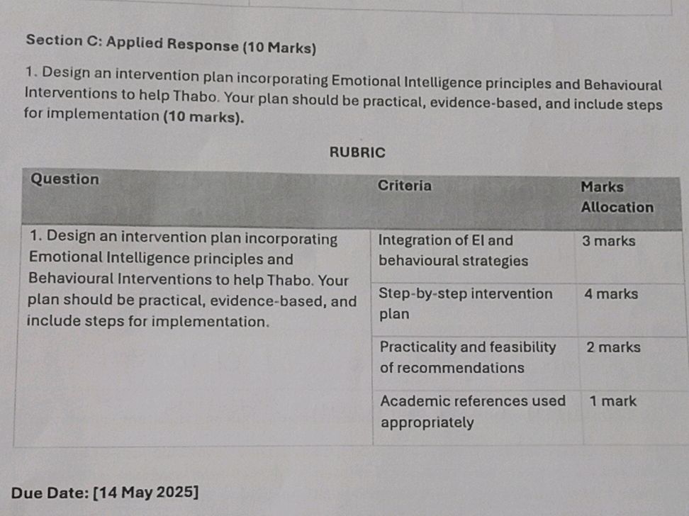 1. Design an intervention plan incorporating | StudyX