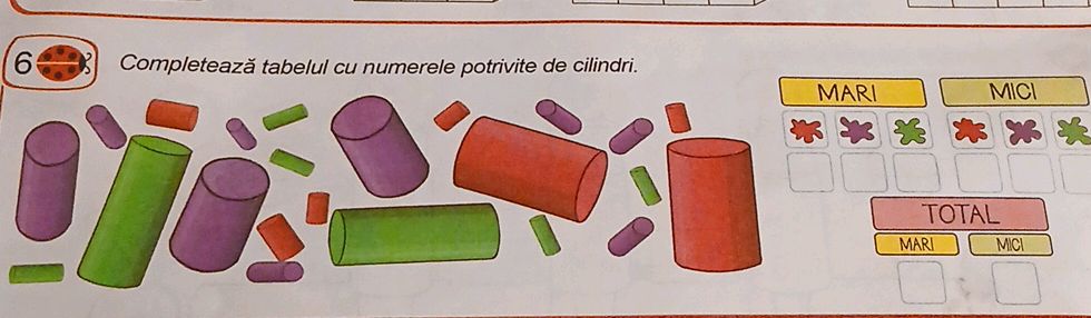 Completează tabelul cu numerele potrivite de | StudyX