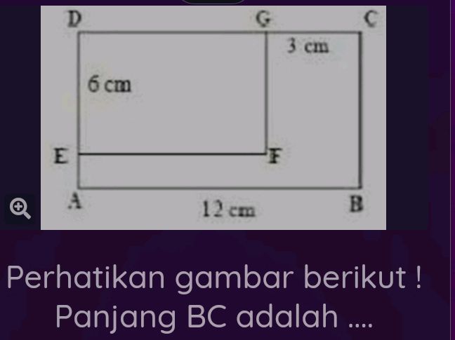 Perhatikan gambar berikut ! Panjang BC | StudyX