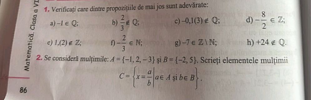1. Verificați care dintre propozițiile de | StudyX