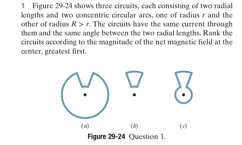 1 Figure 29-24 shows three circuits, each | StudyX